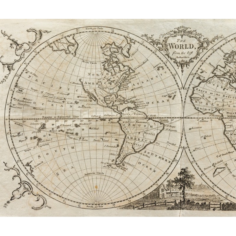 1770 - Mappemonde - The World
