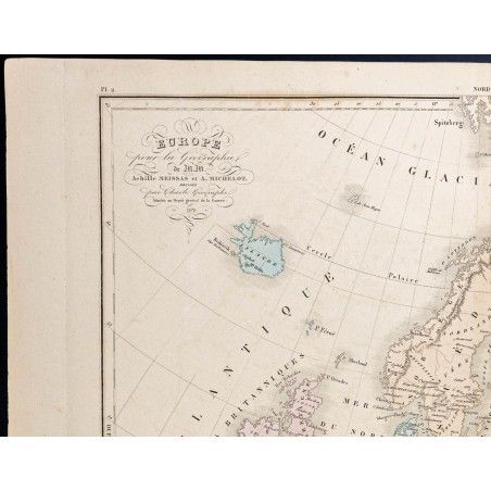 1879 - Carte de l'Europe