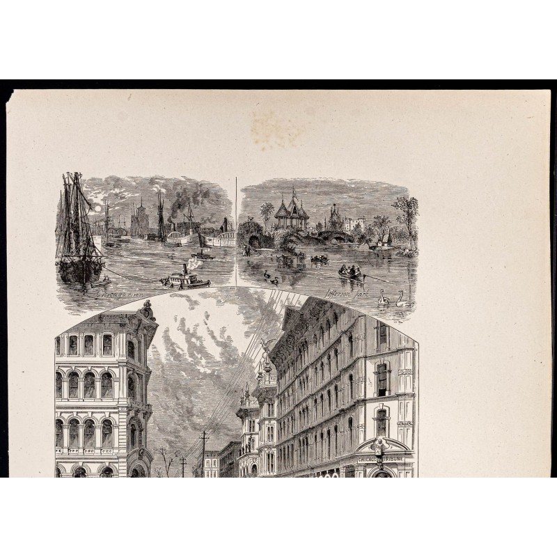 1880 - Ville de Chicago