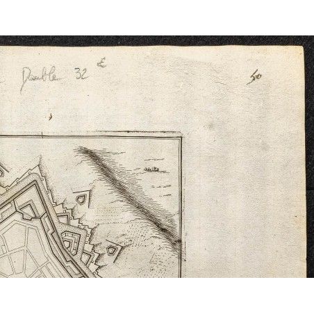 1695 - Plan ancien de Philippeville