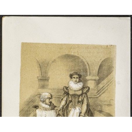 1850ca - Portrait de Marie Stuart