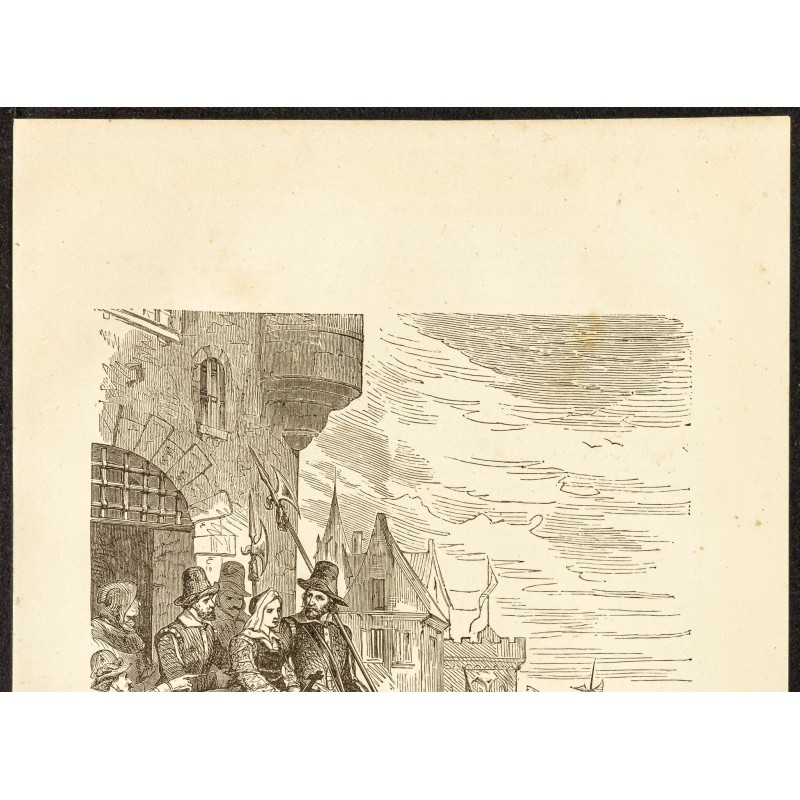 1882 - Léonora Dori à l'échafaud