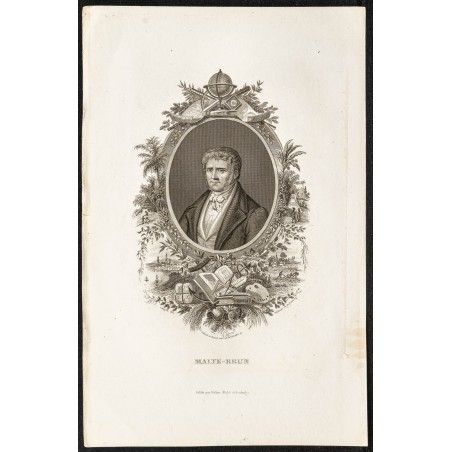 1862 - Portrait de Conrad Malte-Brun