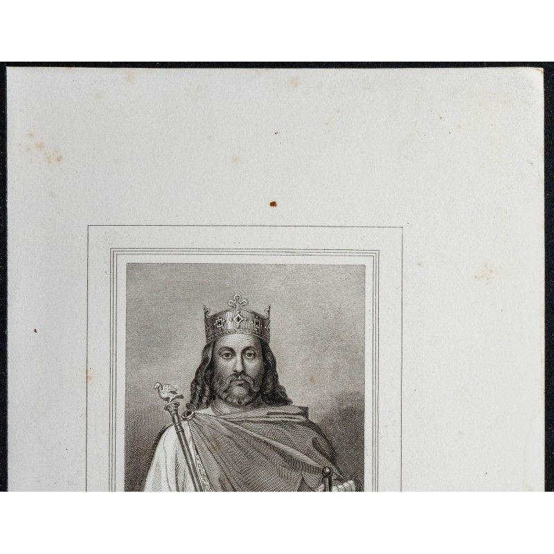 1855 - Portrait de Chilpéric Ier