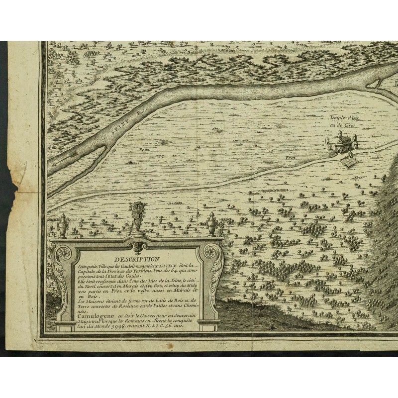 1705 - Plan de Lutèce