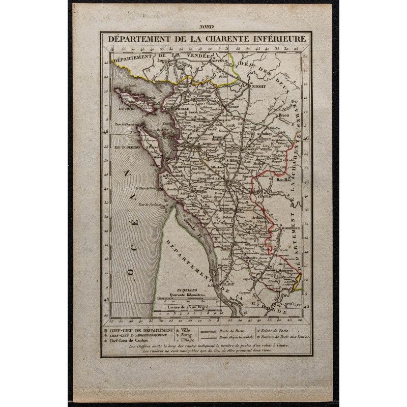 Charente-Maritime : Cartes anciennes et plans du département.