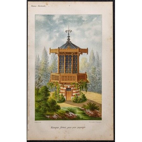 1887 - Kiosque fermé