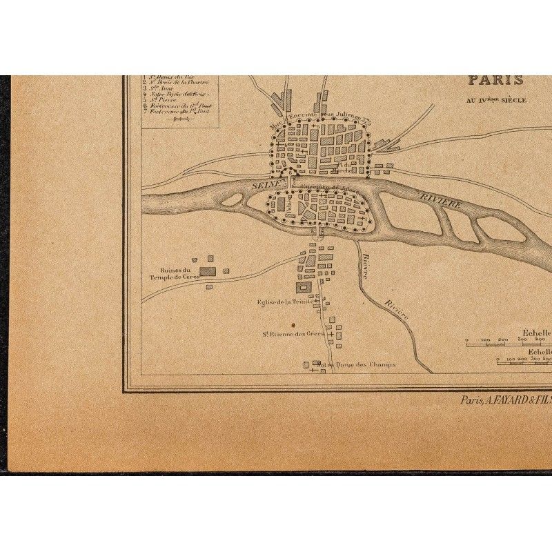 1896 - Évolution de Paris