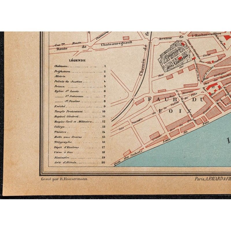 1896 - Plan de Blois