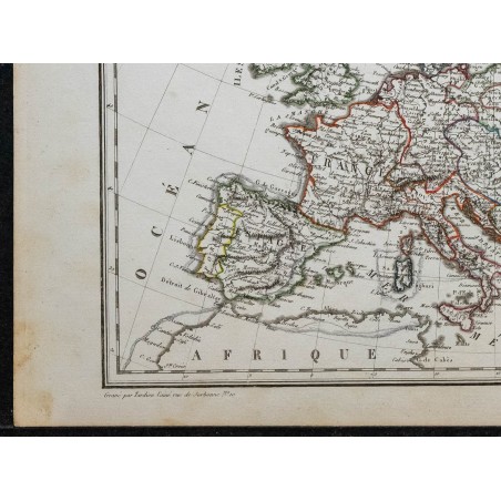 1809 - Carte d'Europe