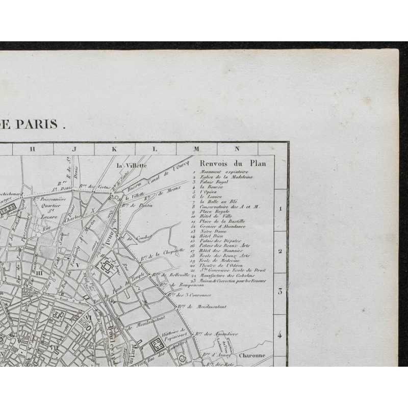 1840c - Plan de Paris