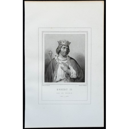 1850ca - Portrait de Robert II le Pieux