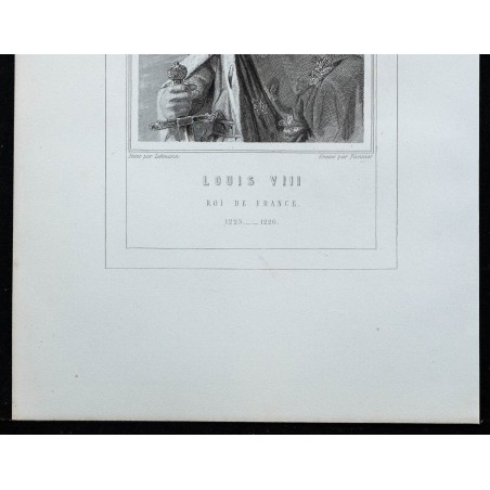 1850ca - Portrait de Louis VIII dit « le Lion
