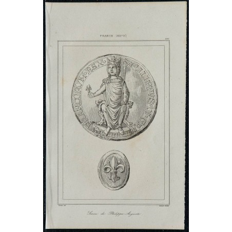 1844 - Sceau de Philippe Auguste