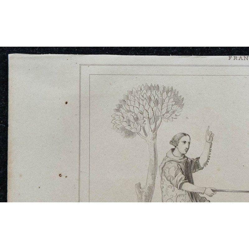1844 - Scène didactique de Gaston Phébus