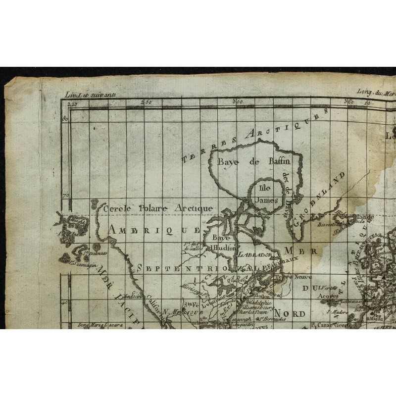 1784 - Planisphère suivant la projection de Mercator