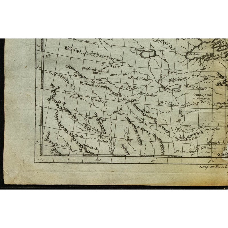 1784 - Carte du Canada