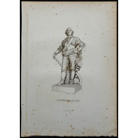 1844 - Le maréchal de Saxe