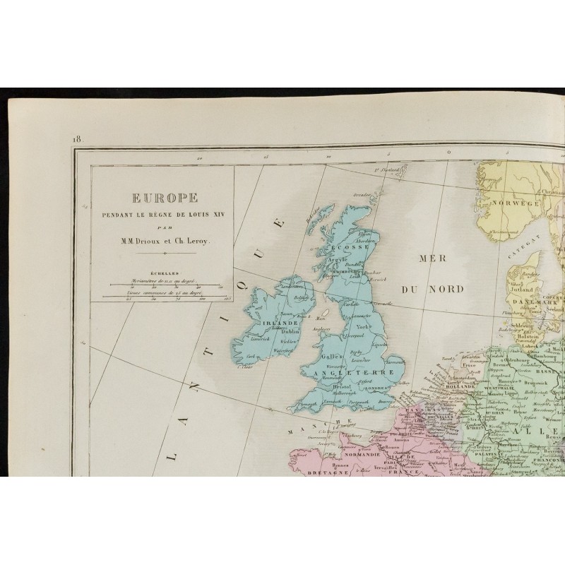 1872 - Europe sous Louis XIV