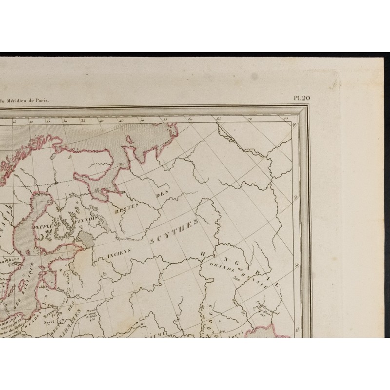 1846 - Europe après l'invasion des barbares au 3ème siècle