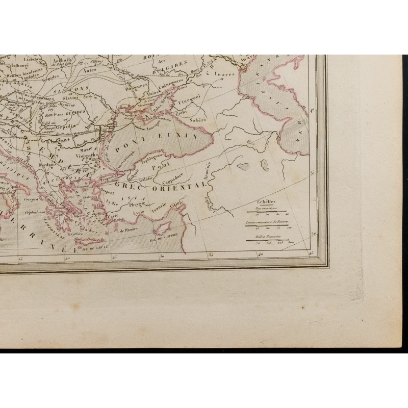 1846 - Europe après l'invasion des barbares au 3ème siècle
